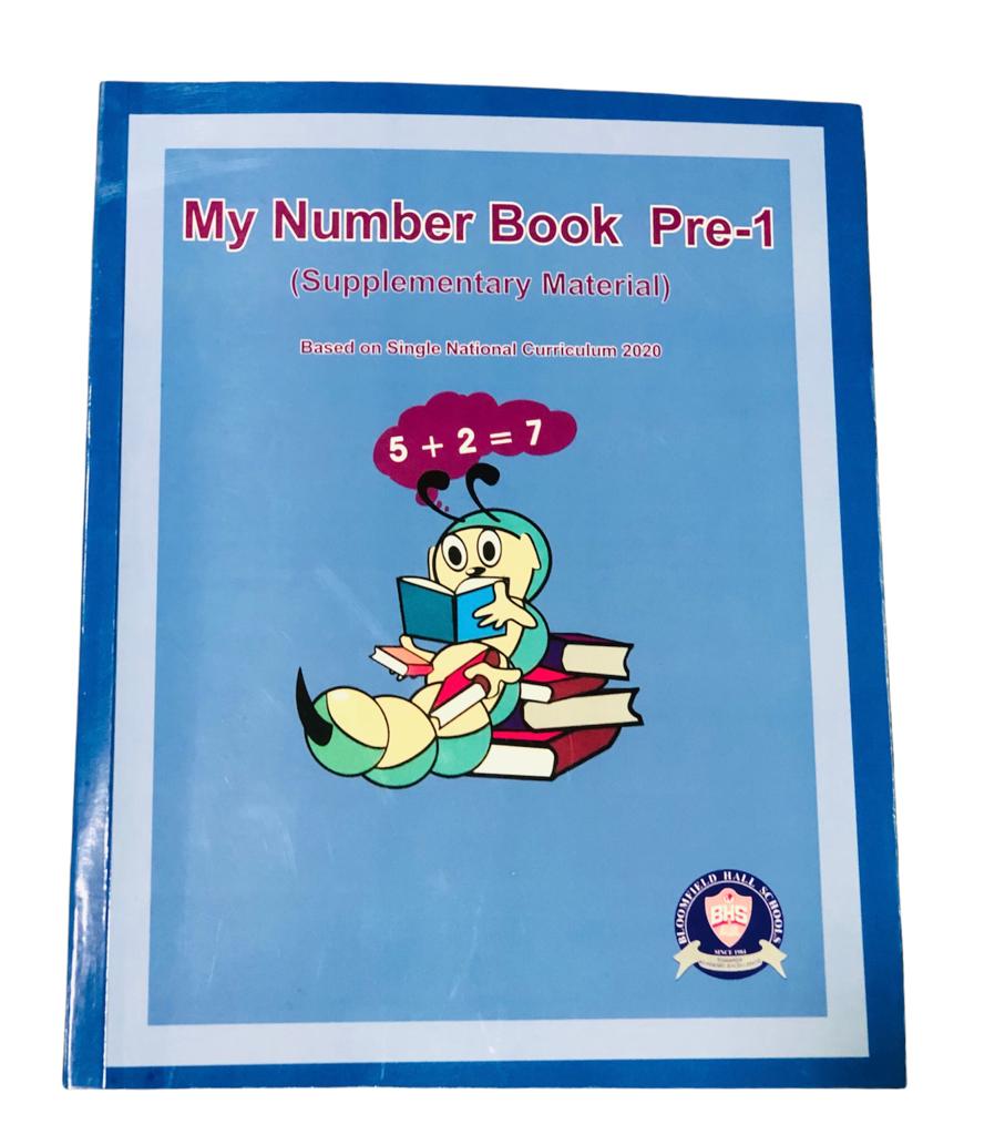 BHS My Number Book- Pre 1 – ReadStore.pk