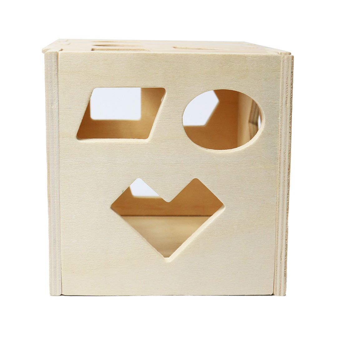 Wooden Shape Intelligence Box Game – ReadStore.pk