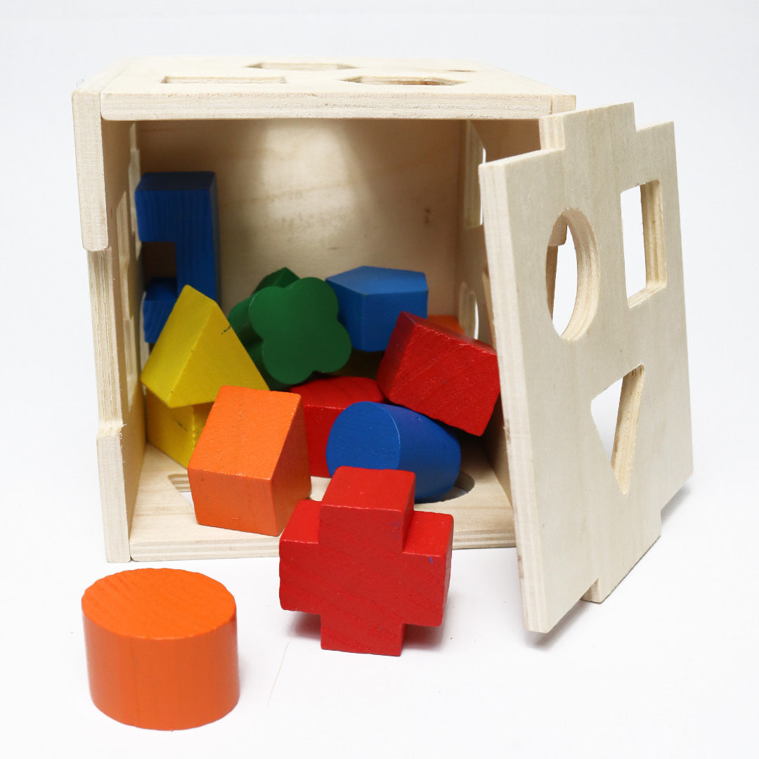 Wooden Shape Intelligence Box Game – ReadStore.pk