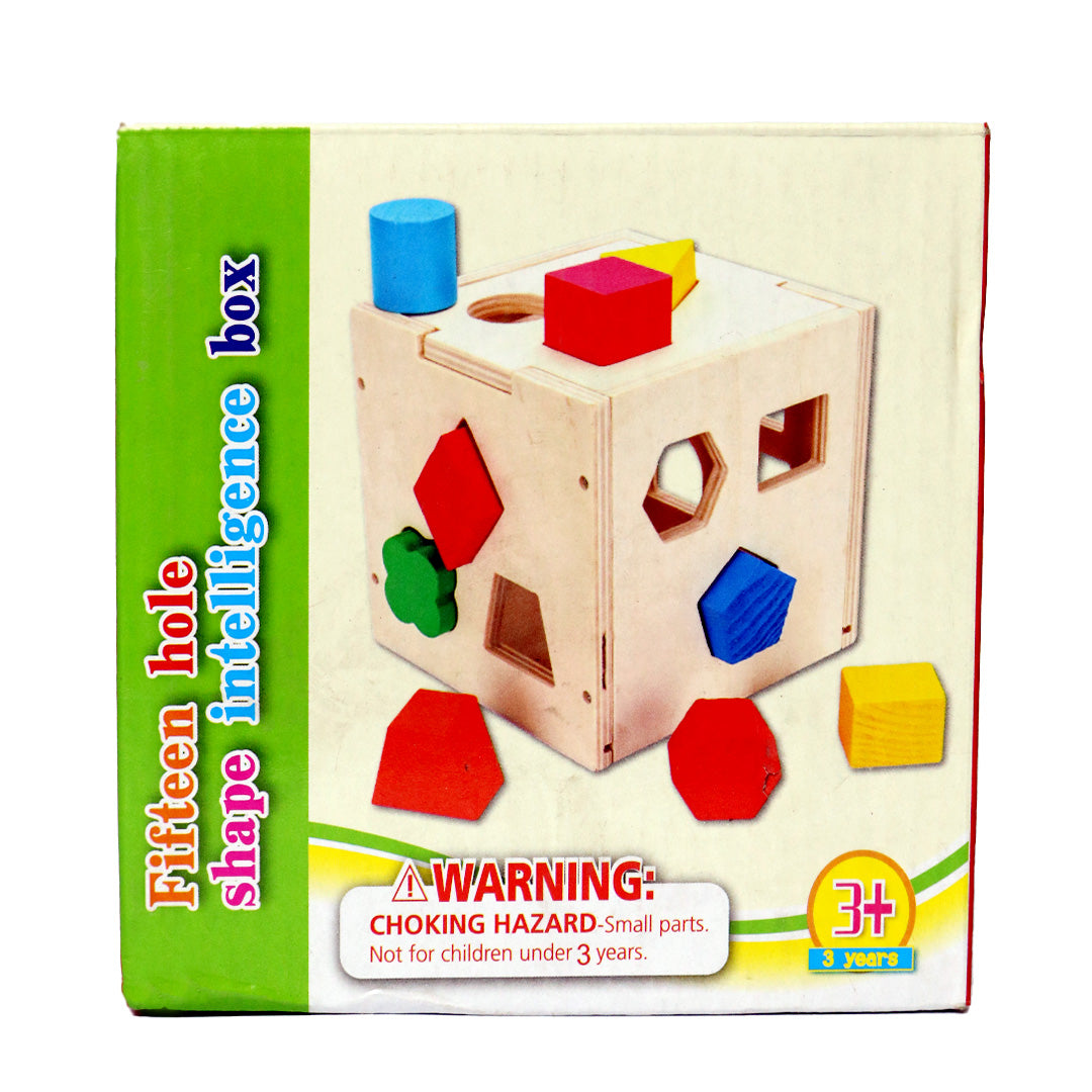 Wooden Shape Intelligence Box Game – ReadStore.pk