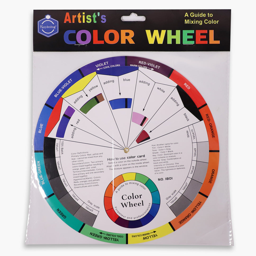 Keep Smiling Artist Color Wheel – ReadStore.pk