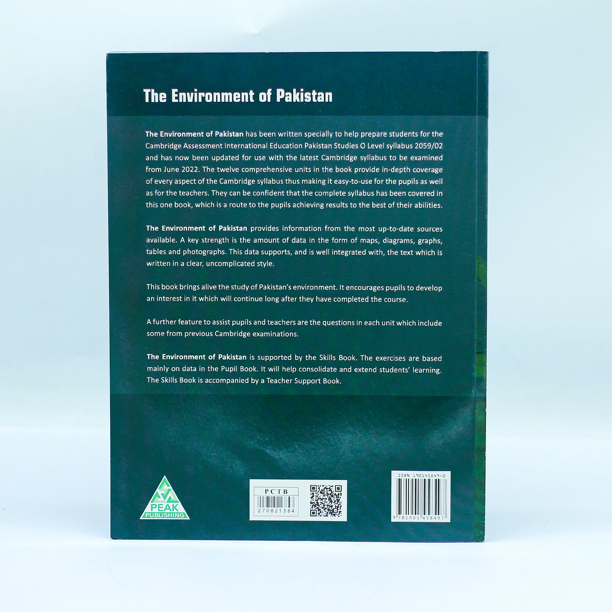 The Environment Of Pakistan By Huma Naz Sethi- 7 Edition Peak Publishe ...