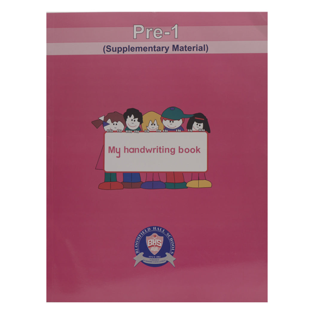 BHS English- My Handwriting Book Pre- 1 – ReadStore.pk